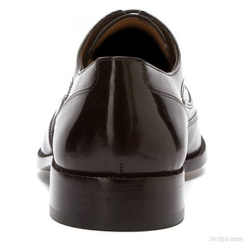 Johnston & Murphy Stratton Wingtip Oxfords in Black Calfskin | Men's S ...