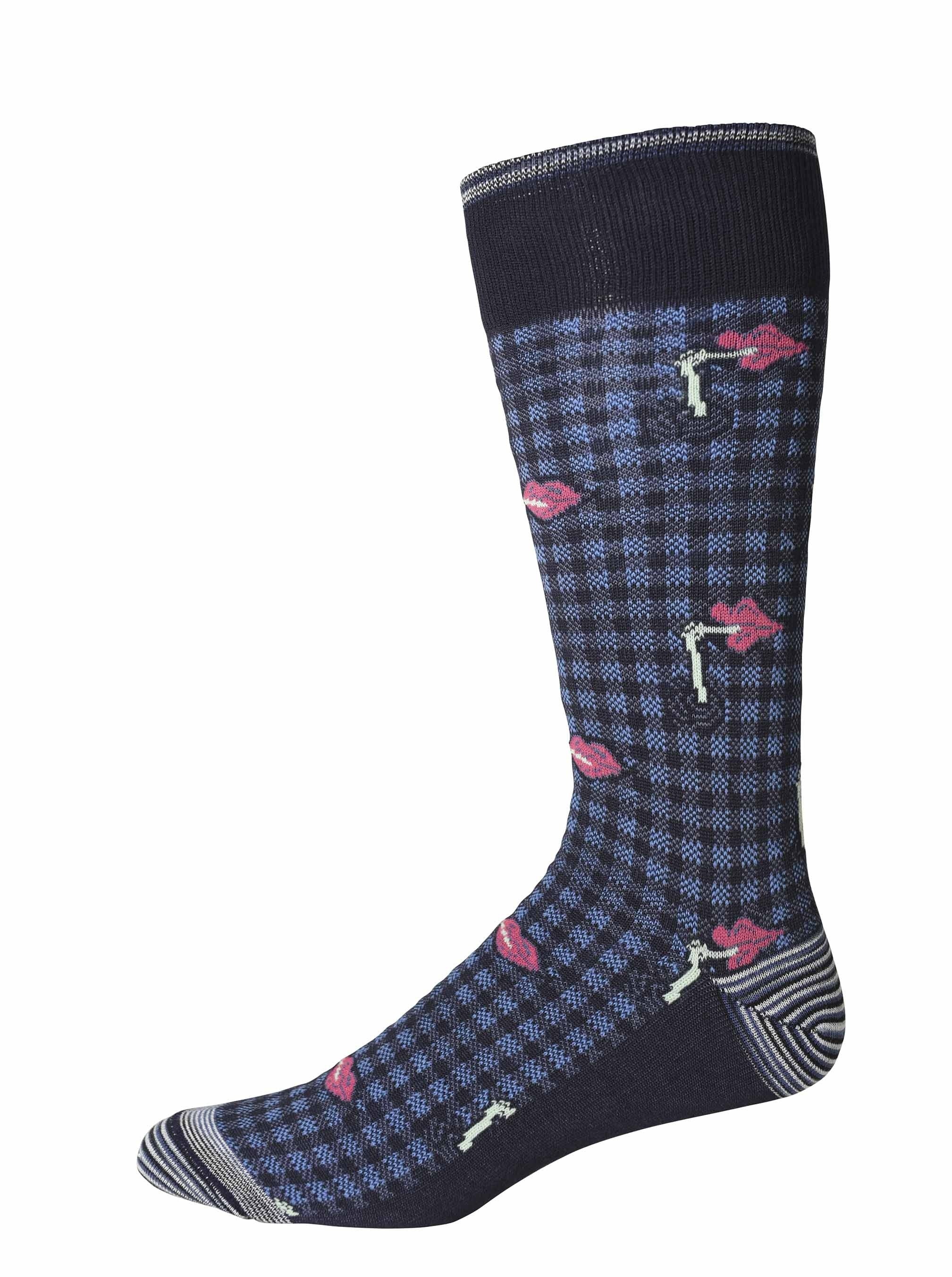 Robert Graham Socks - Buster Navy – Ed's Fine Imports